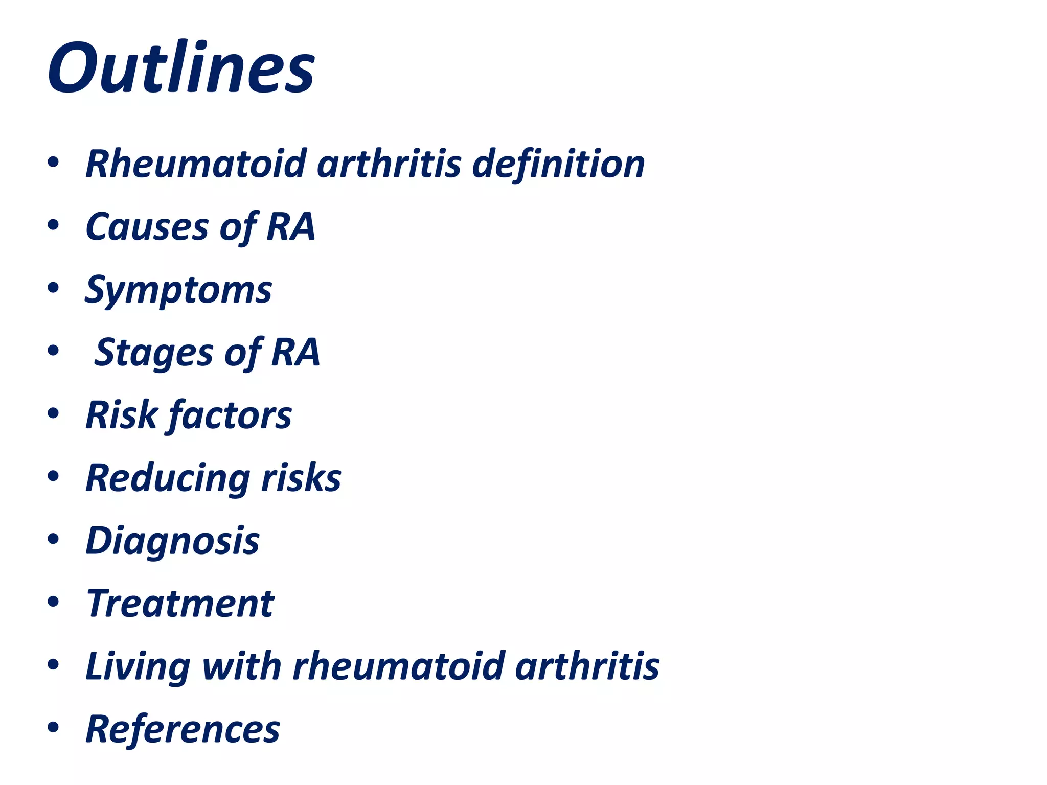 Rheumatoid Arthritis | PPTX