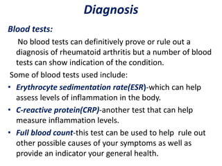 Rheumatoid Arthritis | PPT