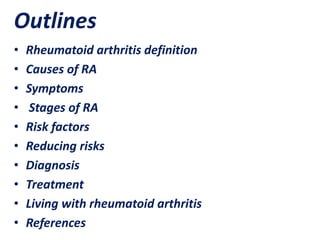 Rheumatoid Arthritis | PPT