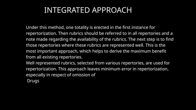 TERMINOLOGY AND CROSS -REPERTORIZATION. | PPTX | Ear, Nose and Throat ...