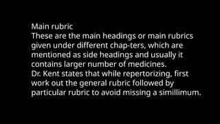 TERMINOLOGY AND CROSS -REPERTORIZATION. | PPTX | Ear, Nose and Throat ...