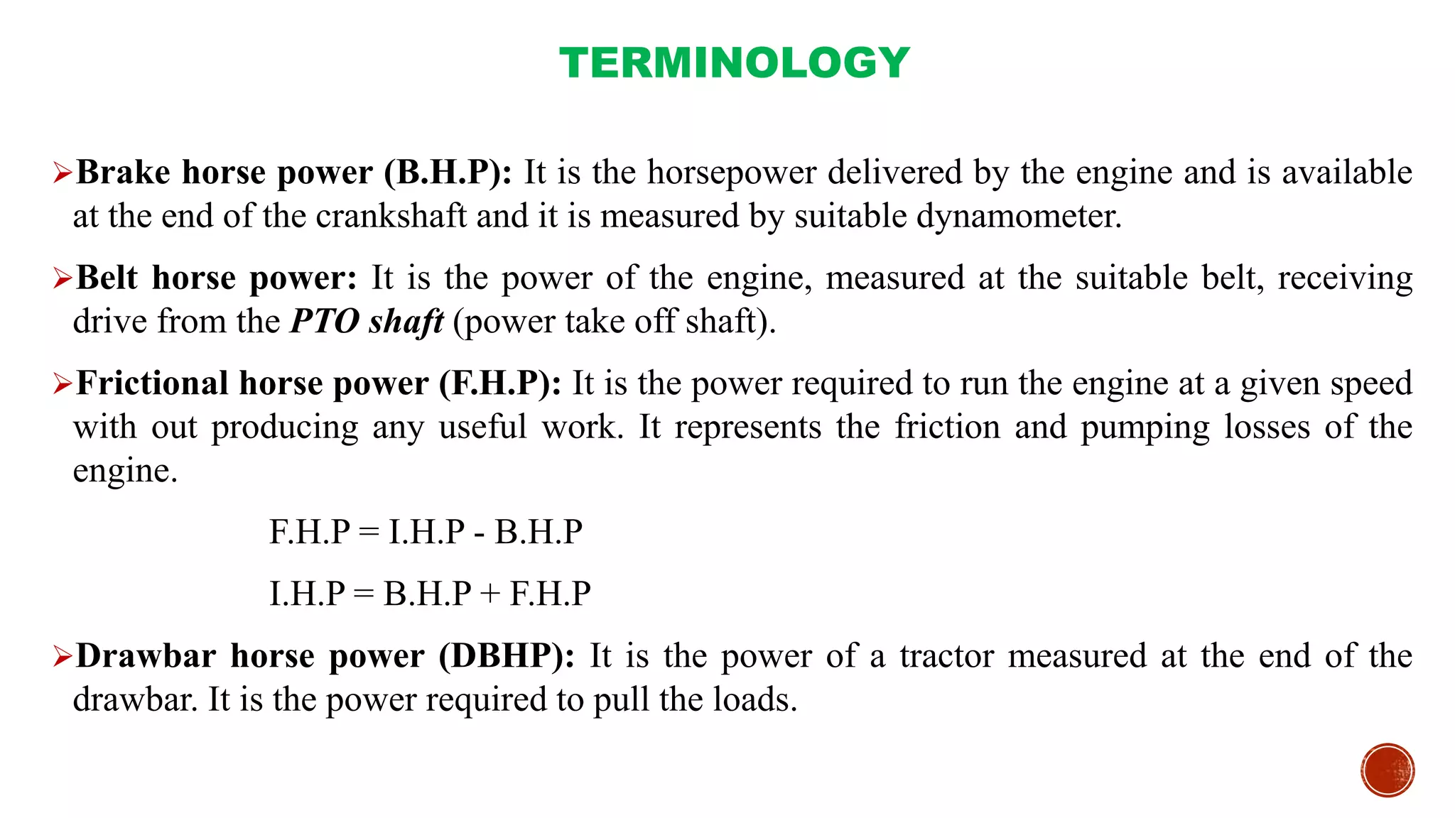 Terminology Connected With Engine Power.pptx