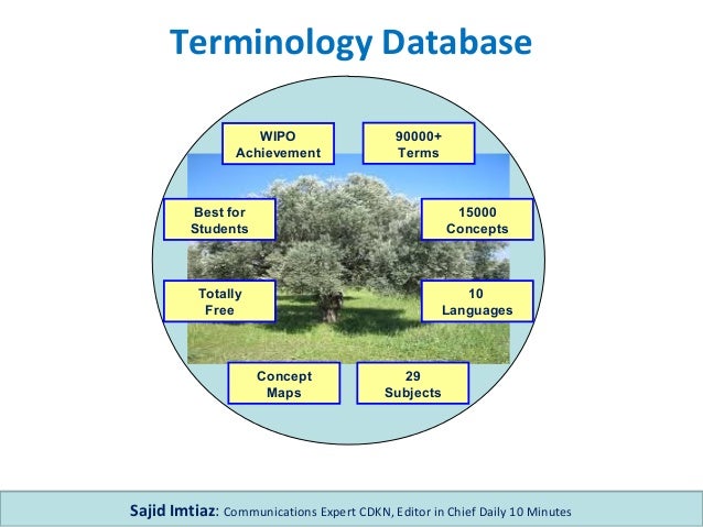Terminology Database