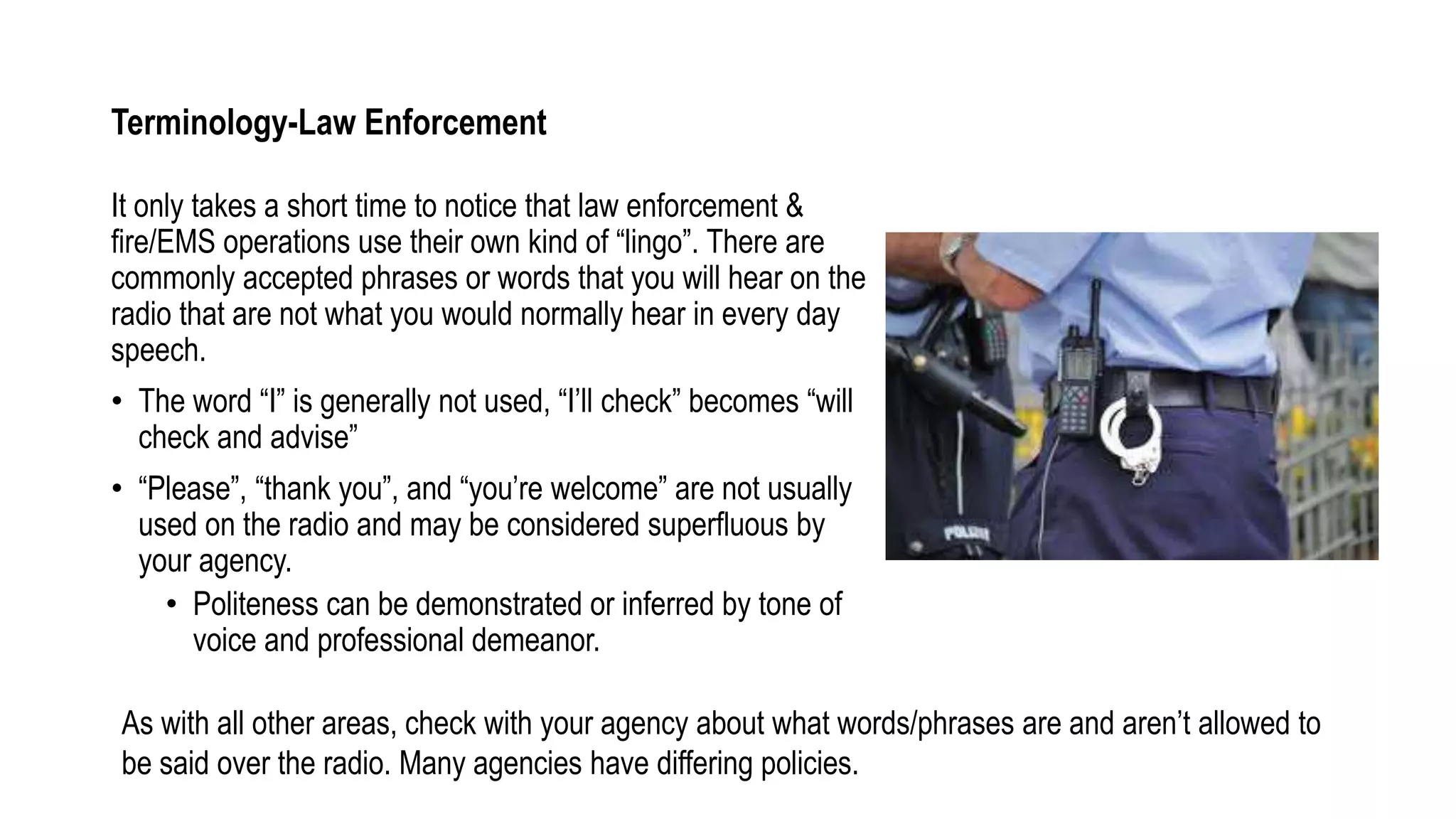 Terminology & Descriptions | PPT