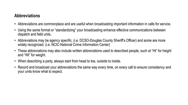 Terminology & Descriptions | PPT