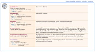 Medical Terminology of Endocrine System | PPTX