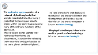 Medical Terminology of Endocrine System | PPTX