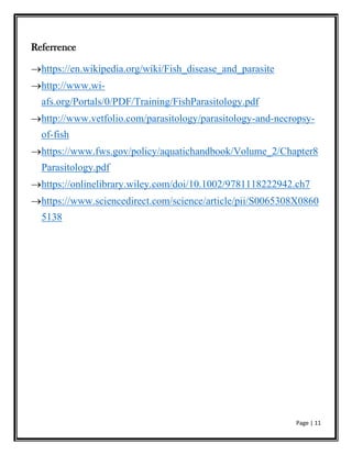 Terminology in parasitology | PDF