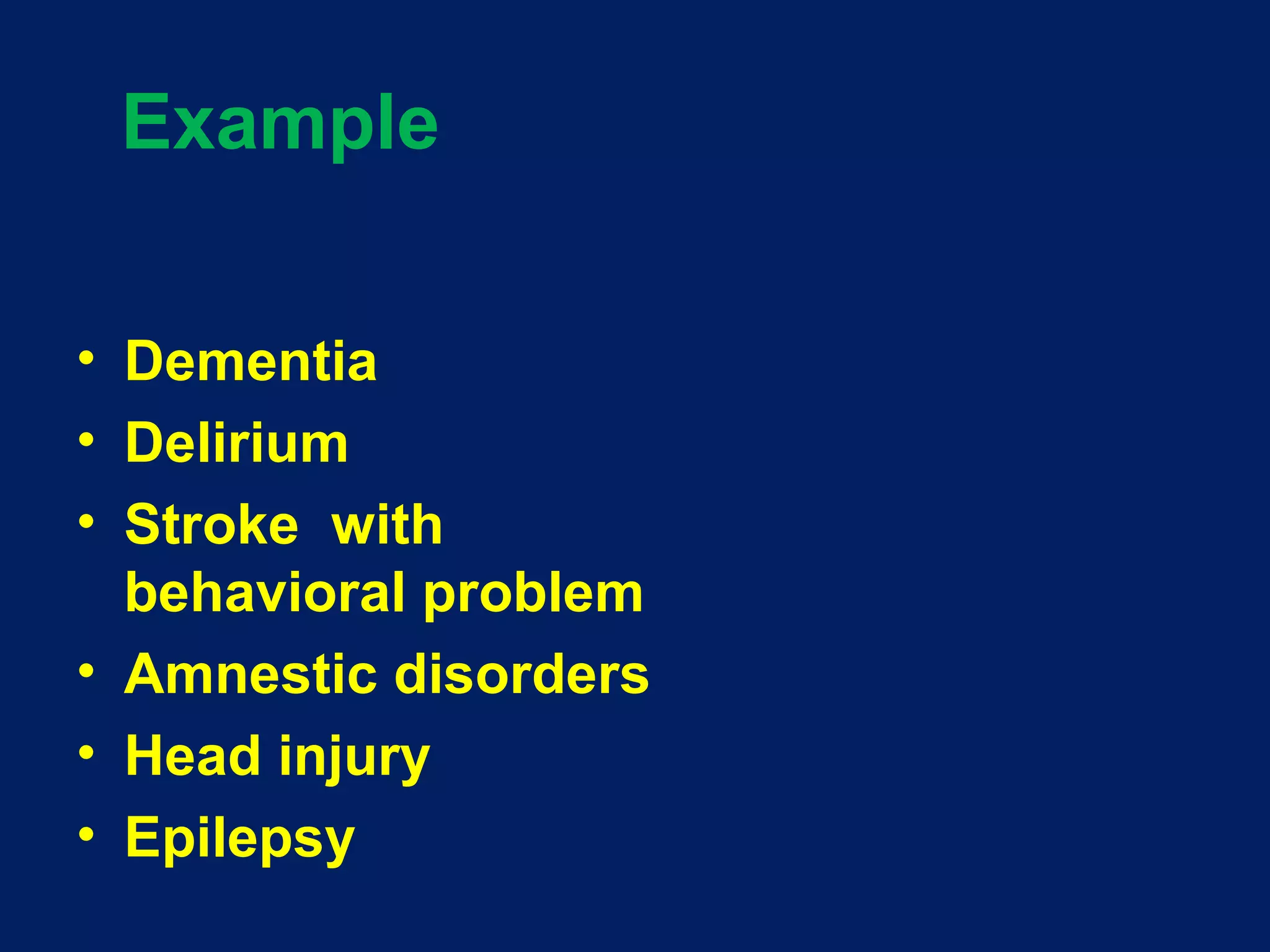 Terminology in psychiatry | PPT
