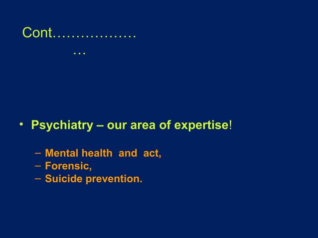 Terminology in psychiatry | PPT
