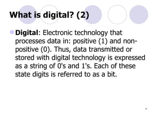 Terminology In Telecommunication | PPT | Digital Audio | Computer ...