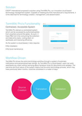 Terminology management | PDF