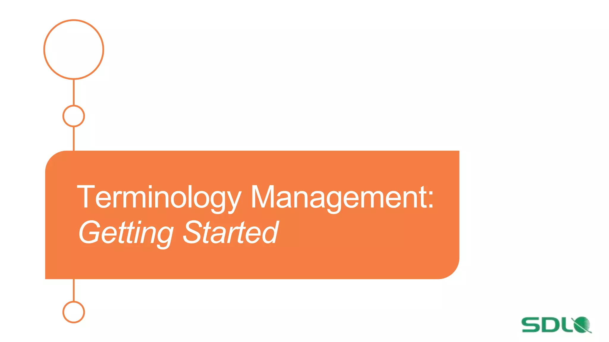 Terminology Management Best Practices | PPTX