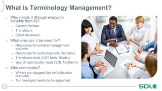 Terminology Management Best Practices | PPTX