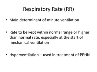 Terminology mechanical ventilation | PPTX