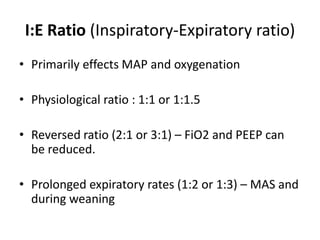 Terminology mechanical ventilation | PPTX