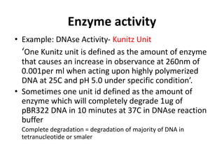 Enzyme Chemistry: Key Terminology and Concepts | PDF