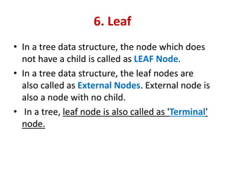 Terminology of tree | PPTX