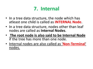 Terminology of tree | PPTX
