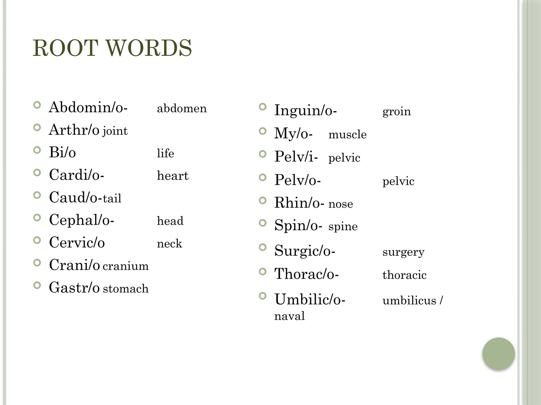 Medical Terminology PowerPoint 2023.pptx