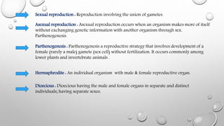 Fish Parasitology Terminology presentation | PPTX