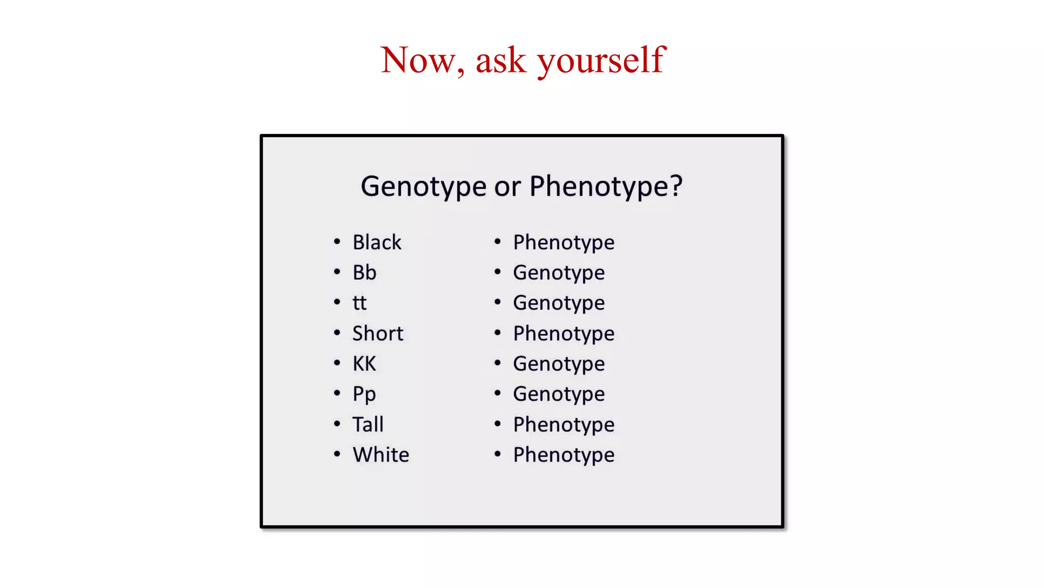 Central Dogma, Gene, Genetic Code, Codon, Genome, Genotype, Phenotype ...