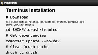Terminus, the Pantheon command-line interface | PDF | Operating Systems | Computer Software and ...