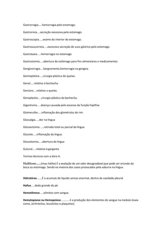 Termiologia a z | DOCX