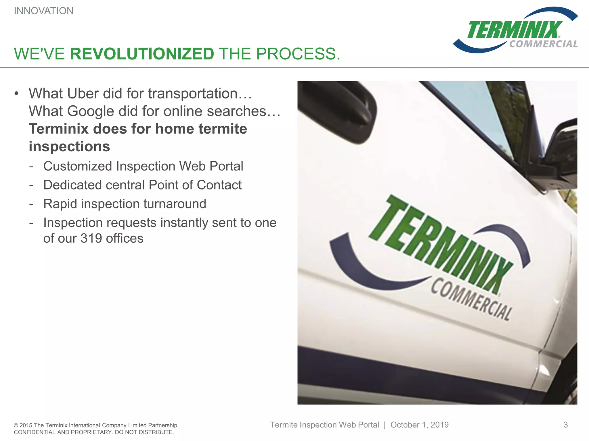 Termite inspection portal - terminix | PDF