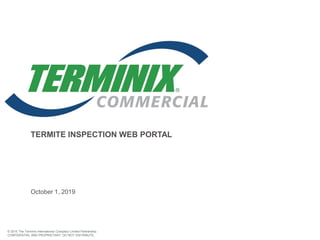 Termite inspection portal - terminix | PDF | Computer Software and ...