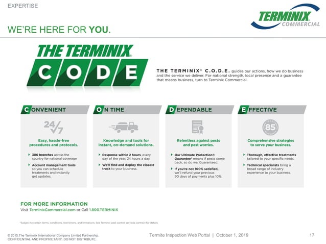 Termite inspection portal - terminix | PDF | Computer Software and ...