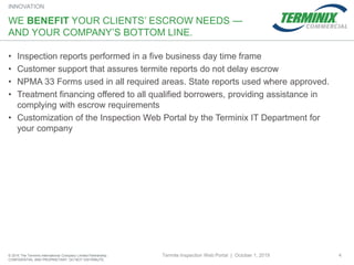Termite inspection portal - terminix | PDF | Computer Software and ...