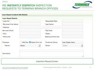 Termite inspection portal - terminix | PDF | Computer Software and ...
