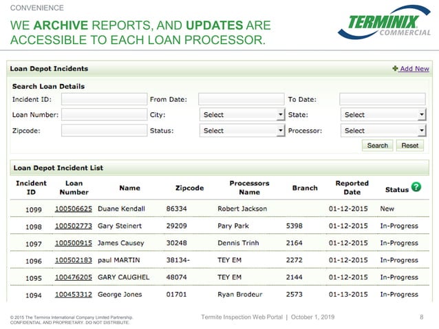 Termite inspection portal - terminix | PDF | Computer Software and ...