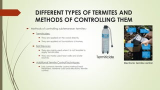 Termite proofing materials | PPTX