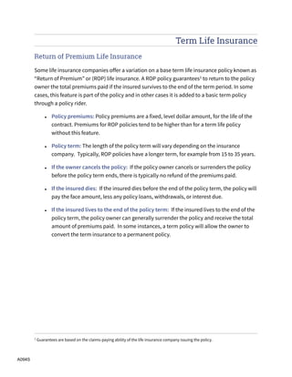 Term life | PDF