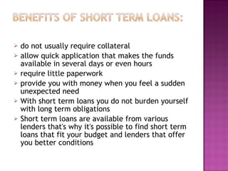 Term loan finance main ppt | PPT