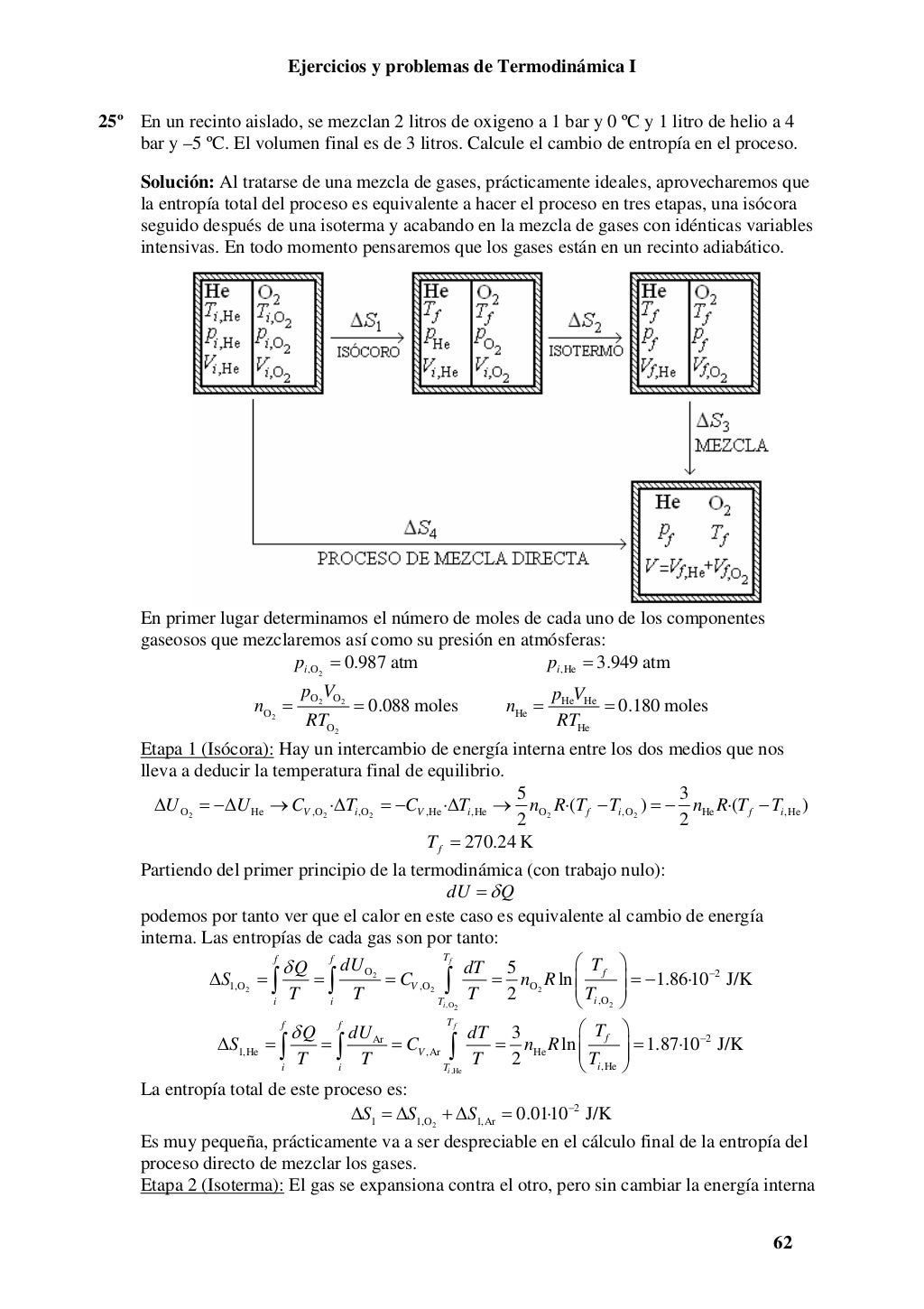 Termodinamica ejercicios resueltos