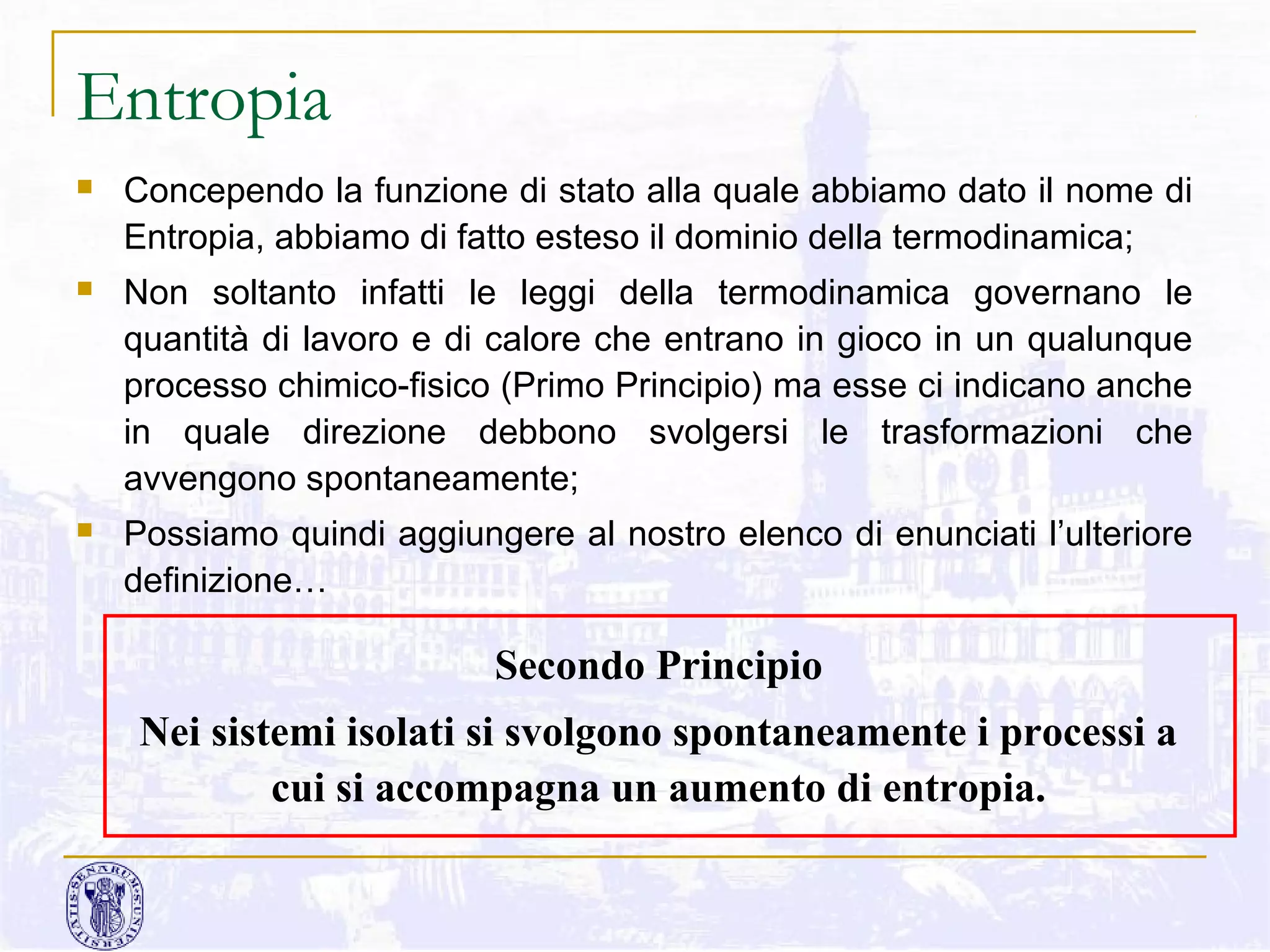 Termodinamica secondo principio 1 | PPT