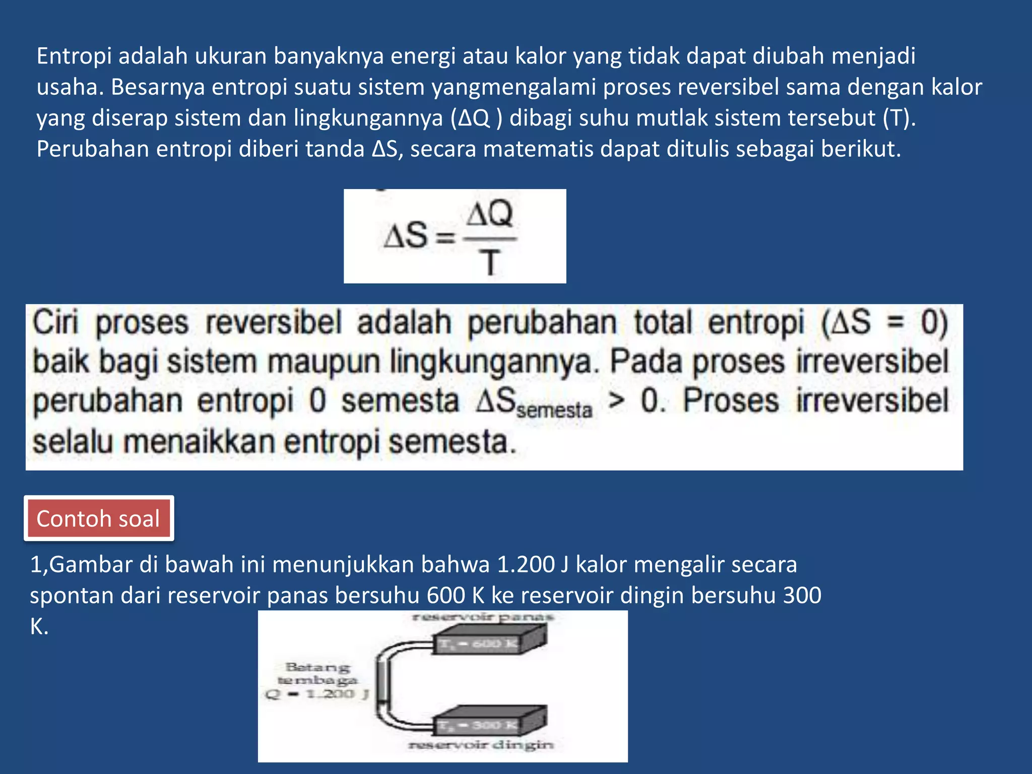 Termodinamika dan mesin kalor | PPTX