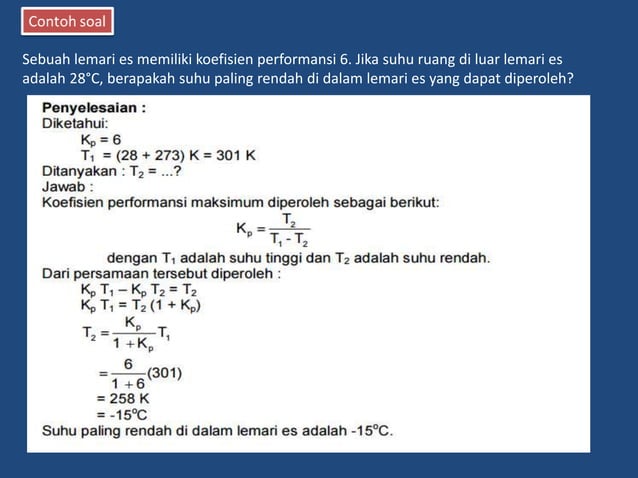 Termodinamika dan mesin kalor | PPT Termodinamika dan mesin kalor | PPT