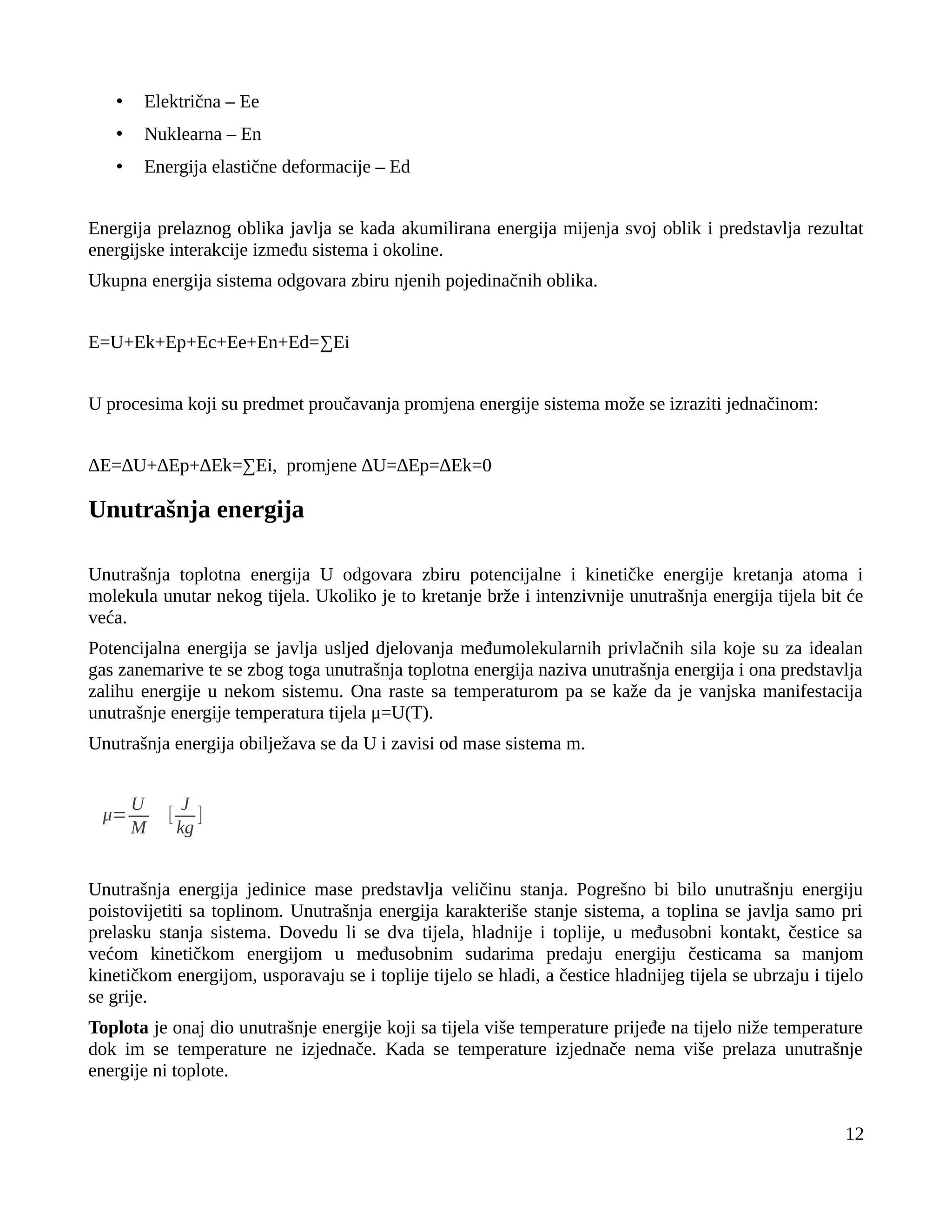 Termodinamika i predavanja | PDF
