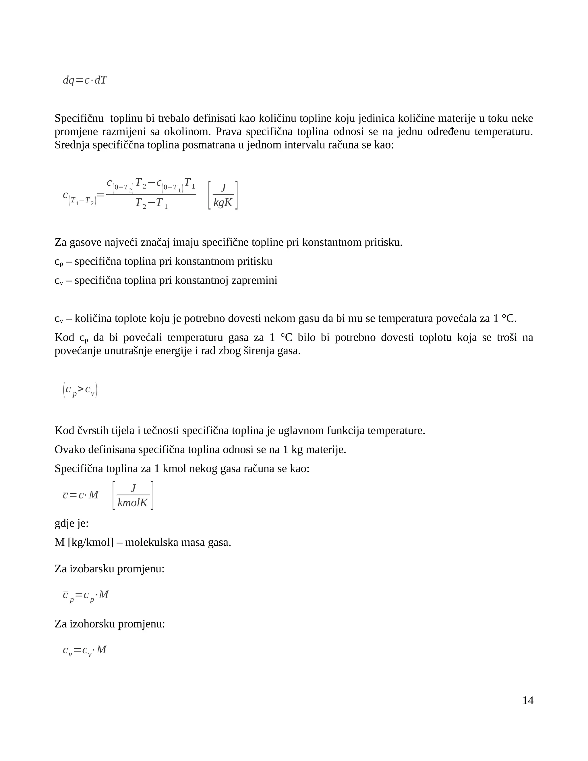 Termodinamika i predavanja | PDF