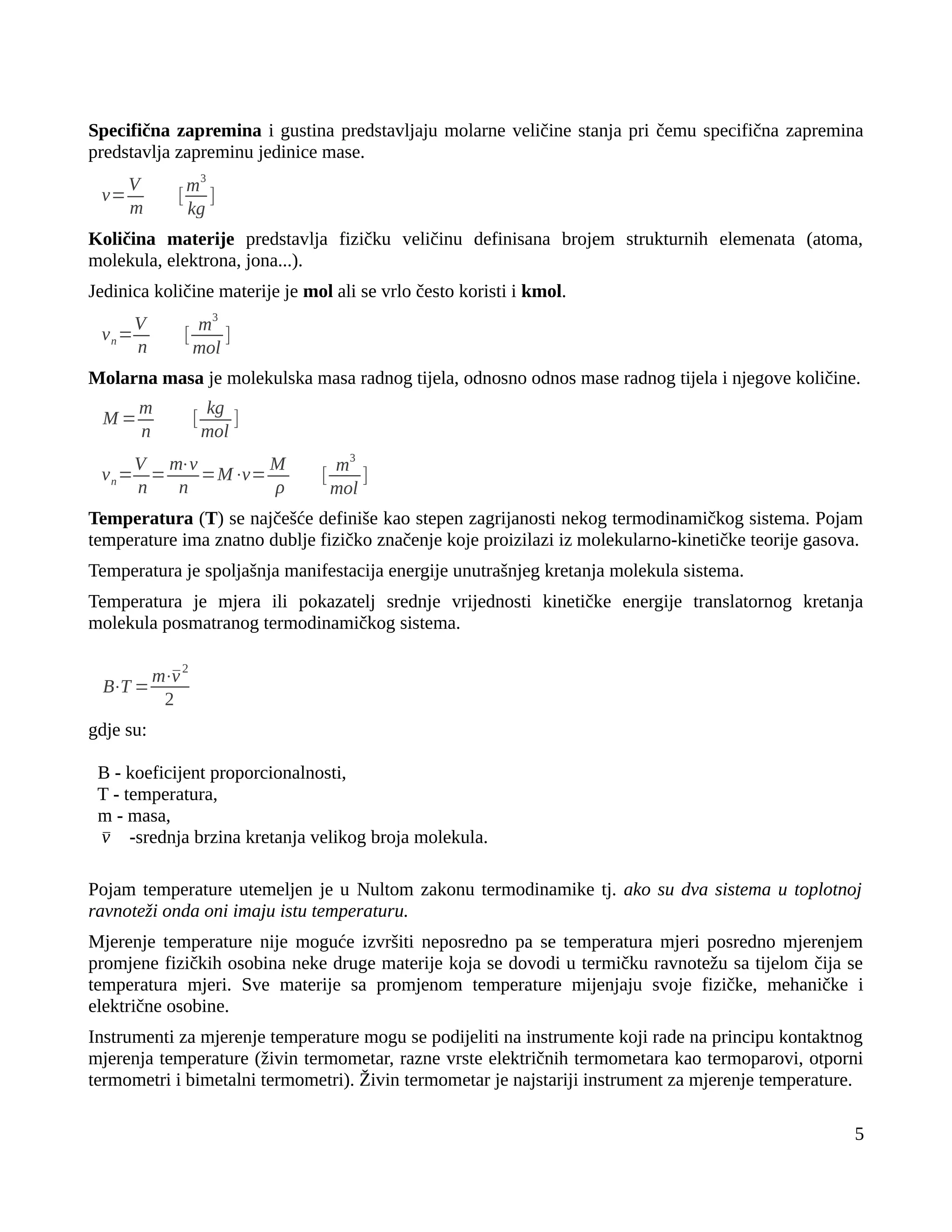 Termodinamika i predavanja | PDF