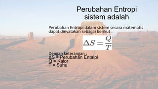 Termodinamika ii & iii. kel2 | PPTX