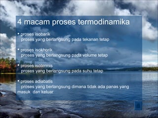 Termodinamika & teori kinetik gas | PPT