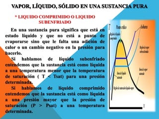Termodinámica Sustancia Pura | PPTX