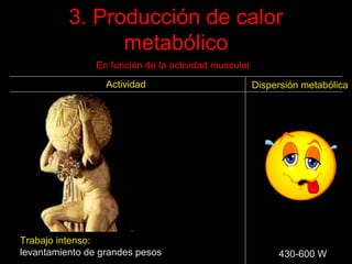 Termofisiología del cuerpo humano | PPT