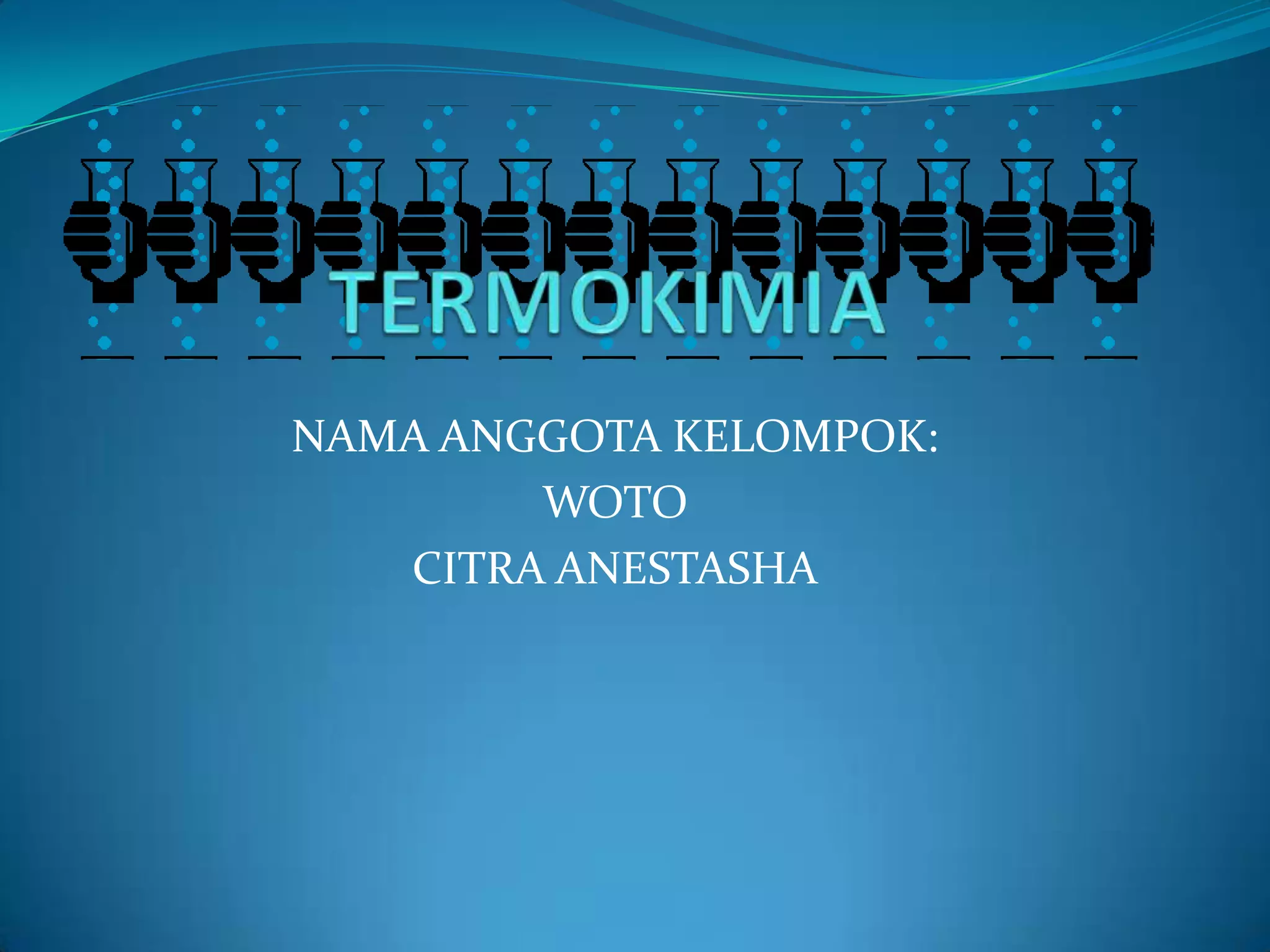 Termokimia | PPT