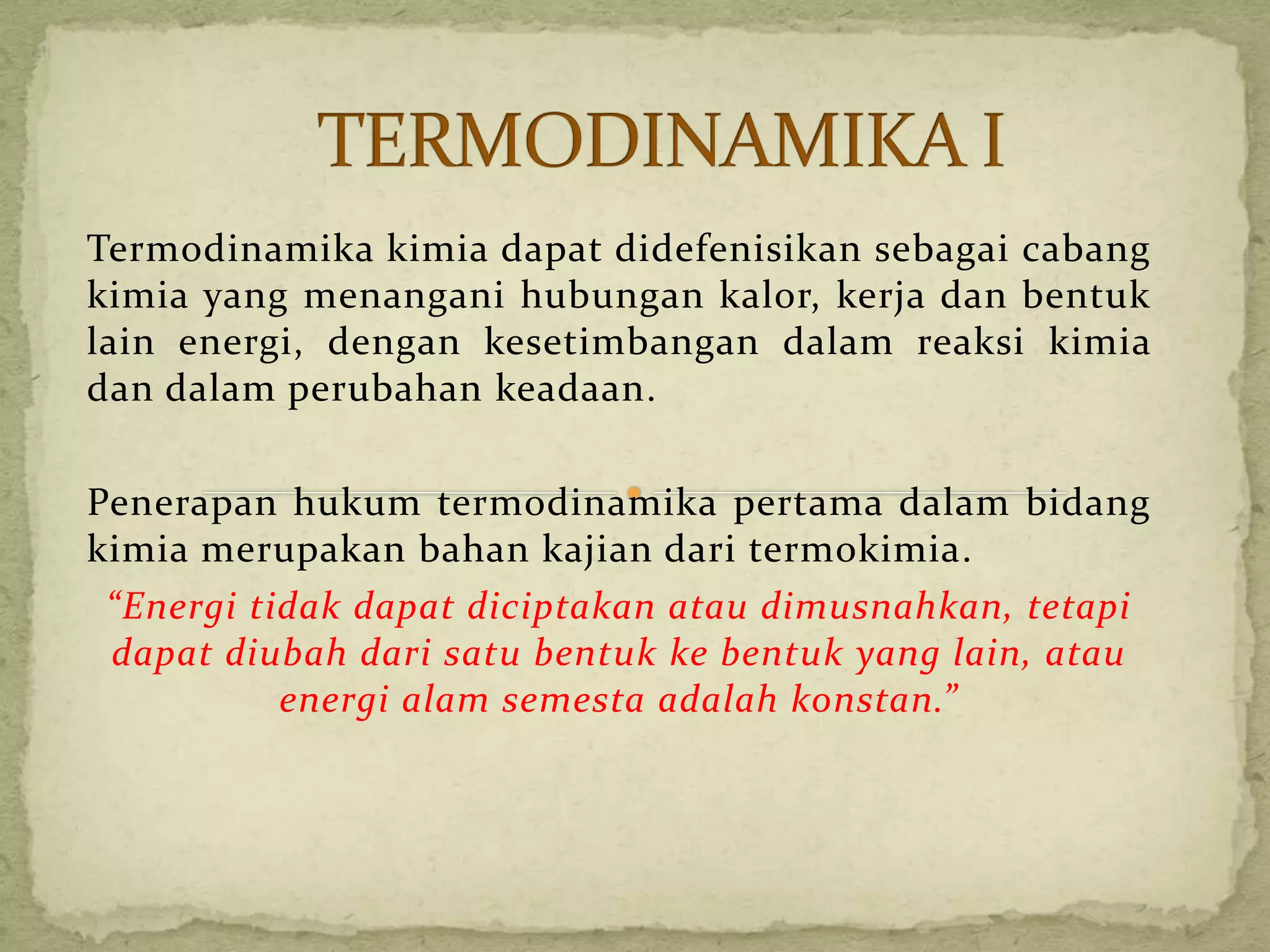 Termokimia | PPTX